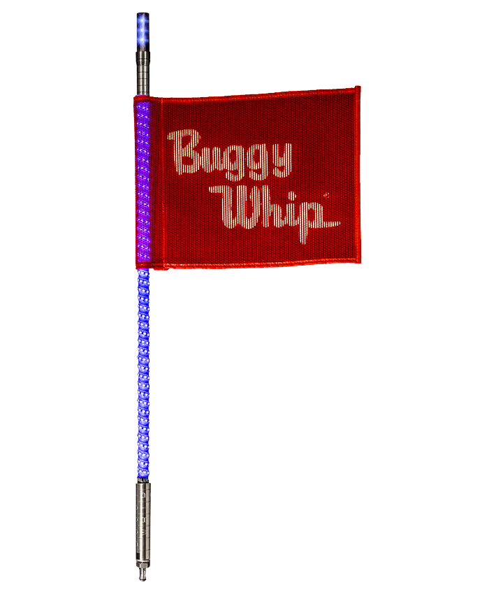 LED Whips With Lighted Top Option– buggywhip