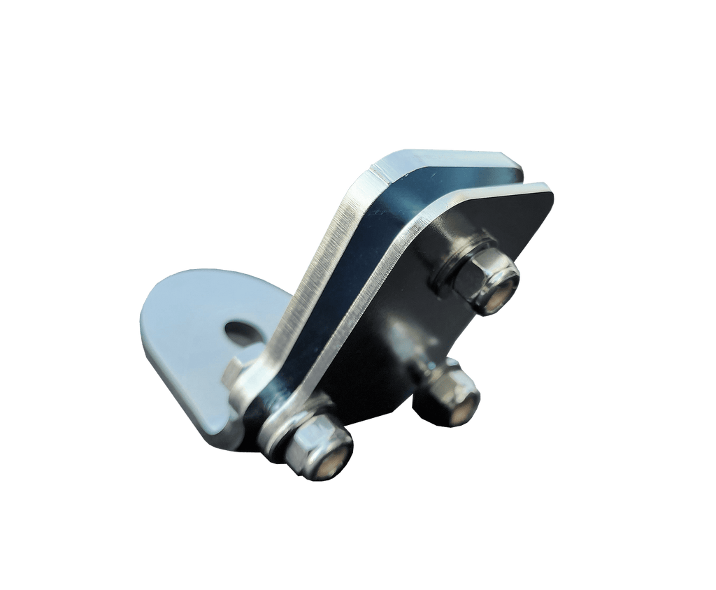 Whip L bracket with 3 holes for mounting– buggywhip