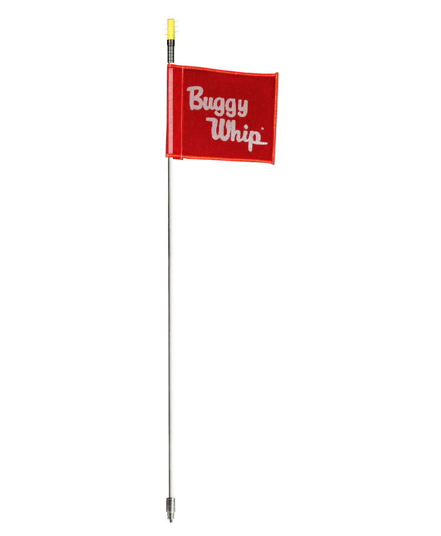 Buggy Whip® Fiberglass Whips with Top Light– buggywhip
