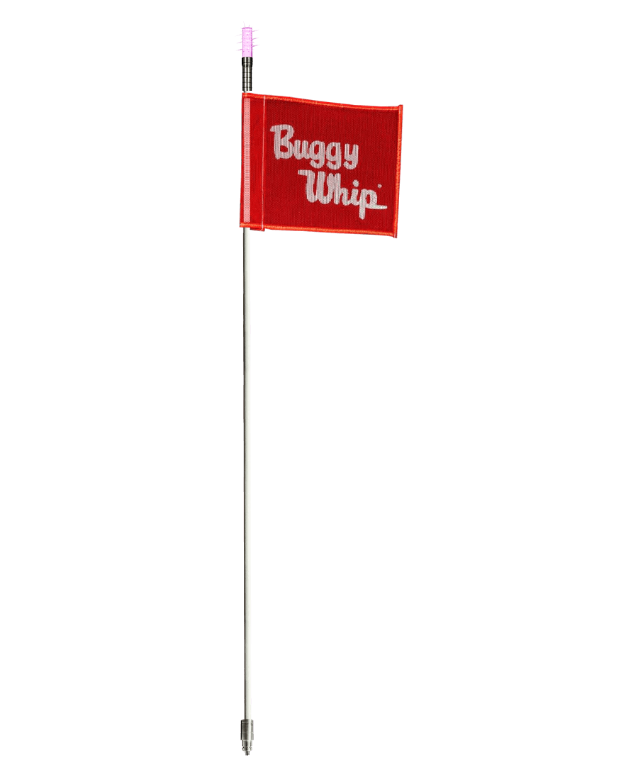 Buggy Whip® Fiberglass Whips with Top Light– buggywhip