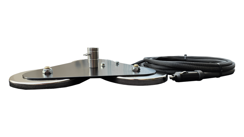 Triangle Magnetic Mount w/ Power outlet– buggywhip