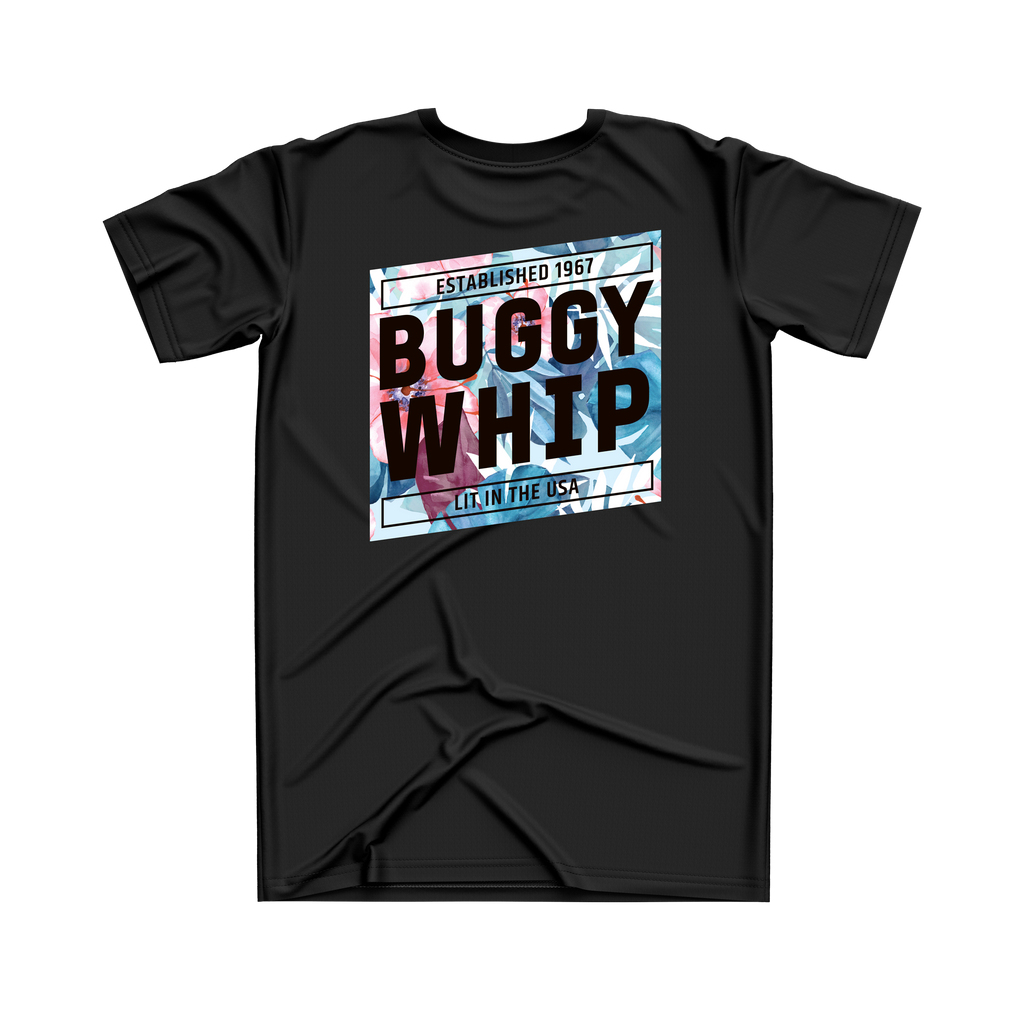 BUGGY WHIP® INC. T-SHIRT - S#3+FLWR– buggywhip